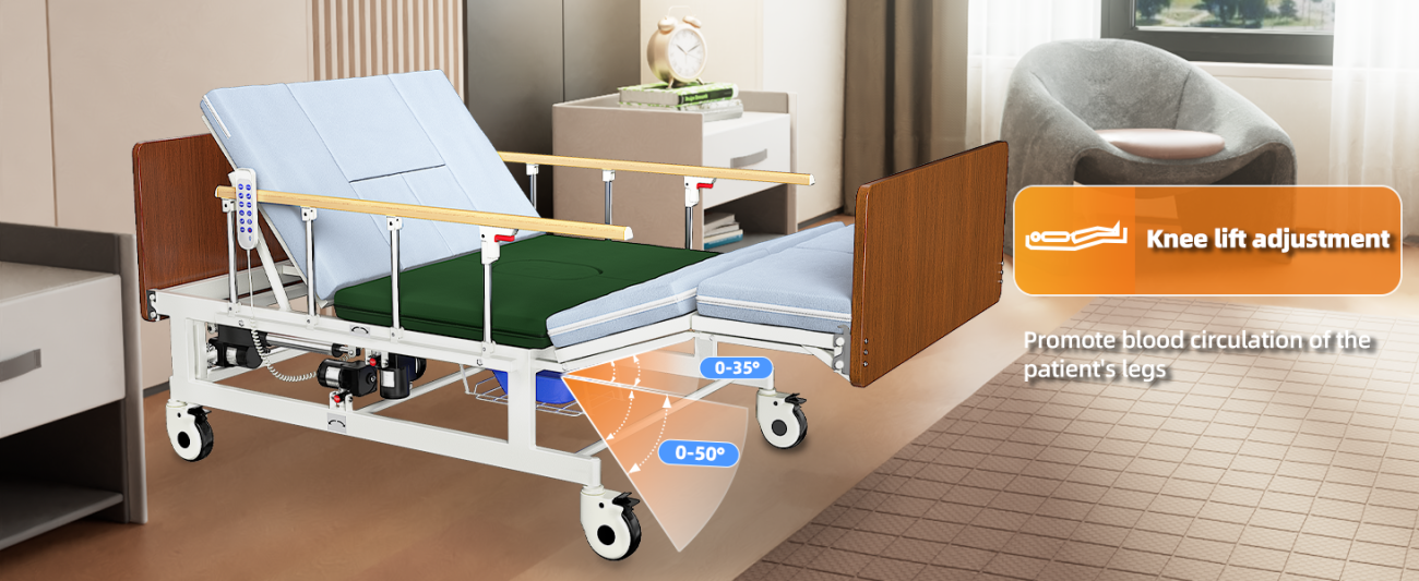 Full Electric Hospital Bed for Home Use | Epachois Hospital Beds